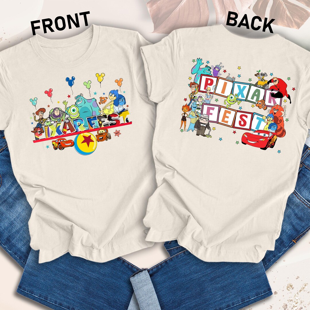 Pixar Fest Shirt, Pixar Pier Shirt, Pixar Characters Shirt, Pixar ...