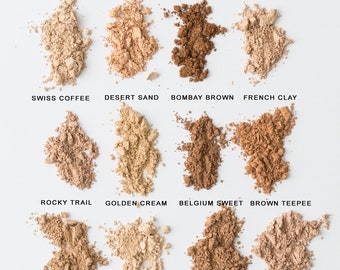 Custom Blended Mineral Foundation - Etsy