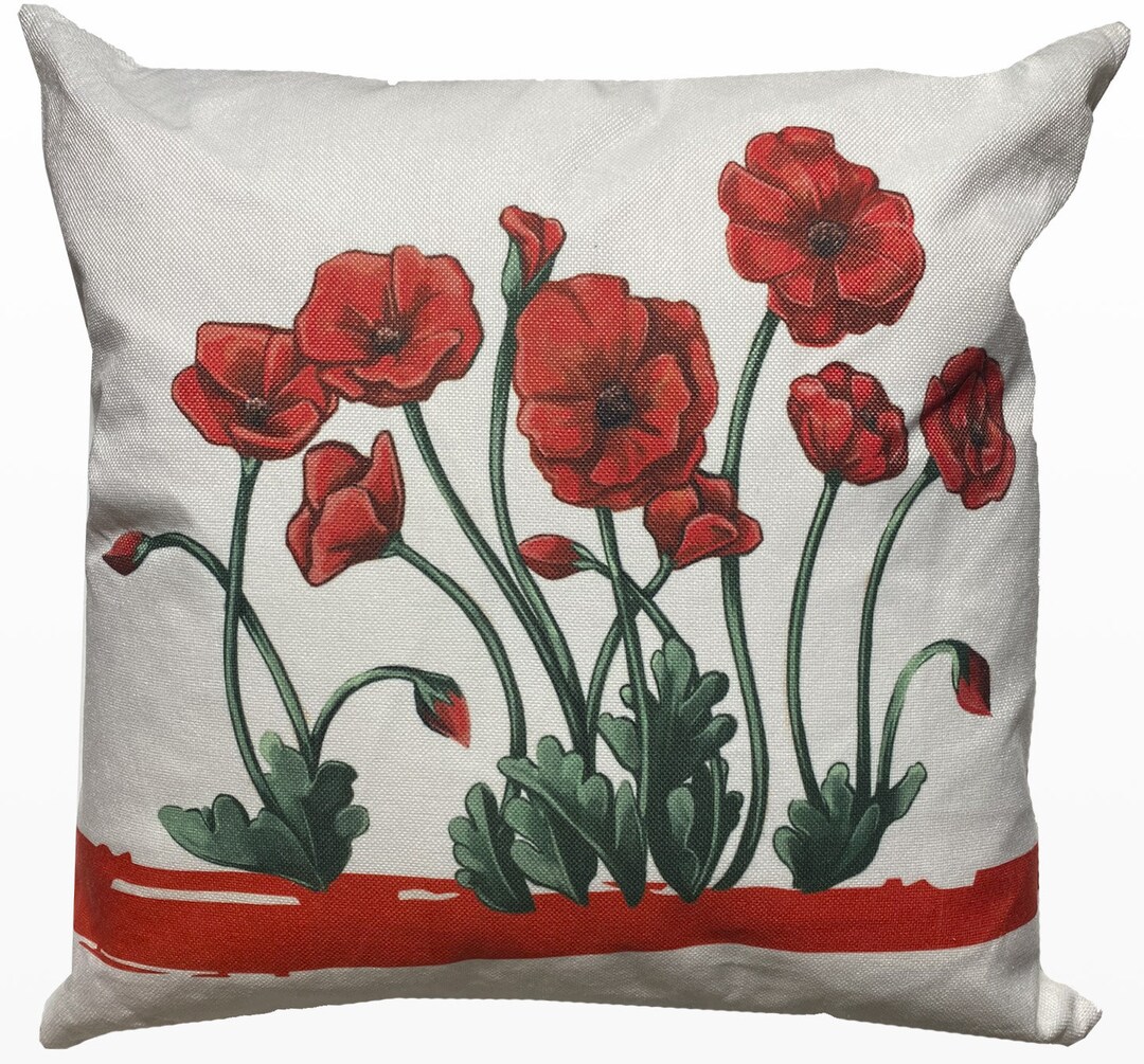 Wizard of Oz Poppy Pillow - Etsy