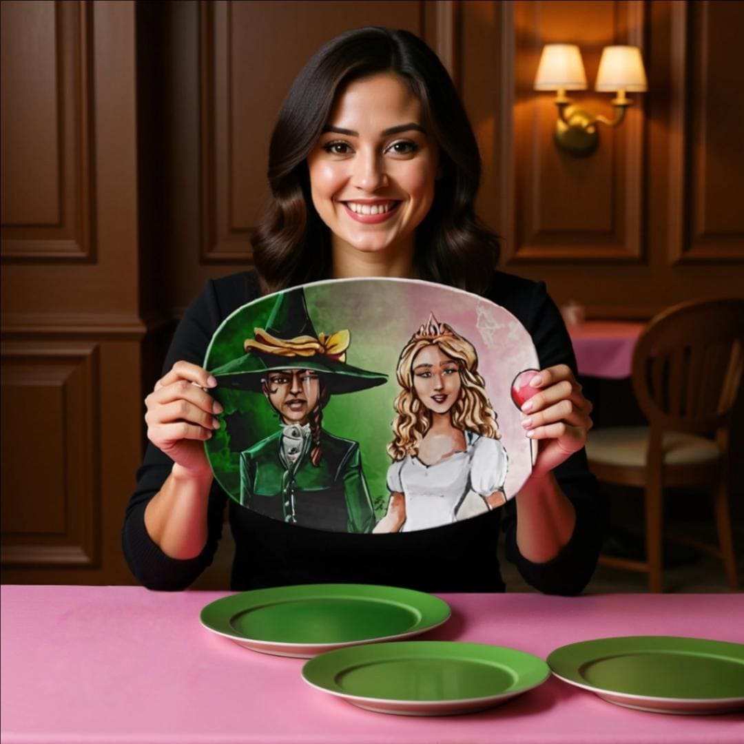 Wicked Witch & Glinda Serving Platter – Wizard of Oz Kitchen Decor ...