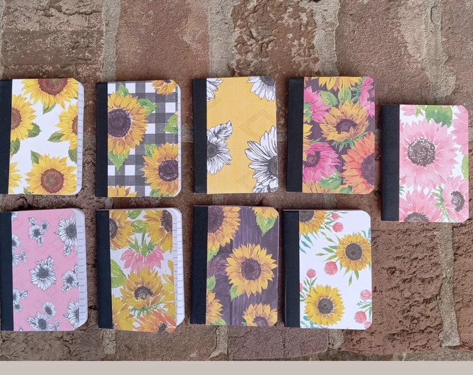 Set of 9 Altered Mini Composition Notebooks - Etsy