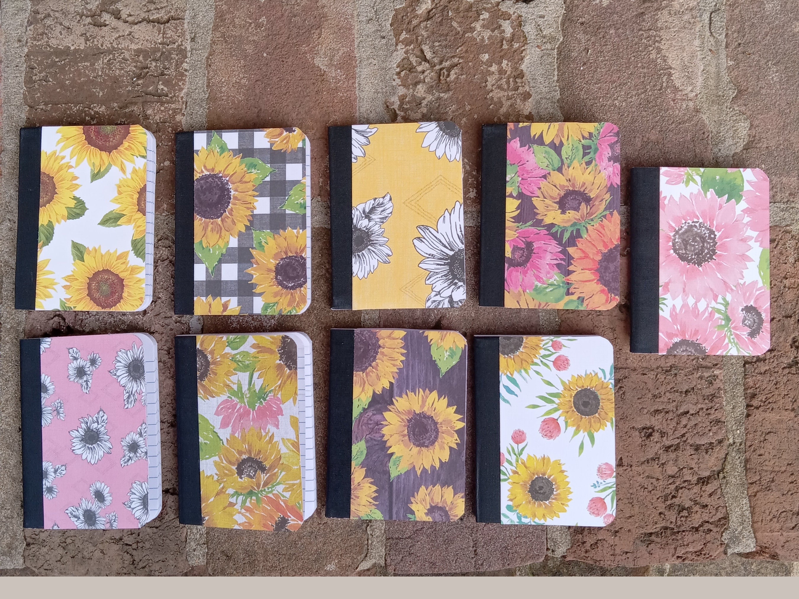 Set of 9 Altered Mini Composition Notebooks - Etsy