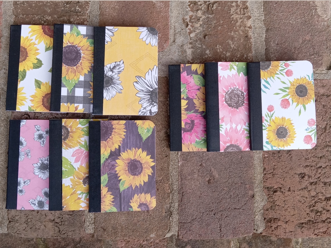 Set of 9 Altered Mini Composition Notebooks - Etsy