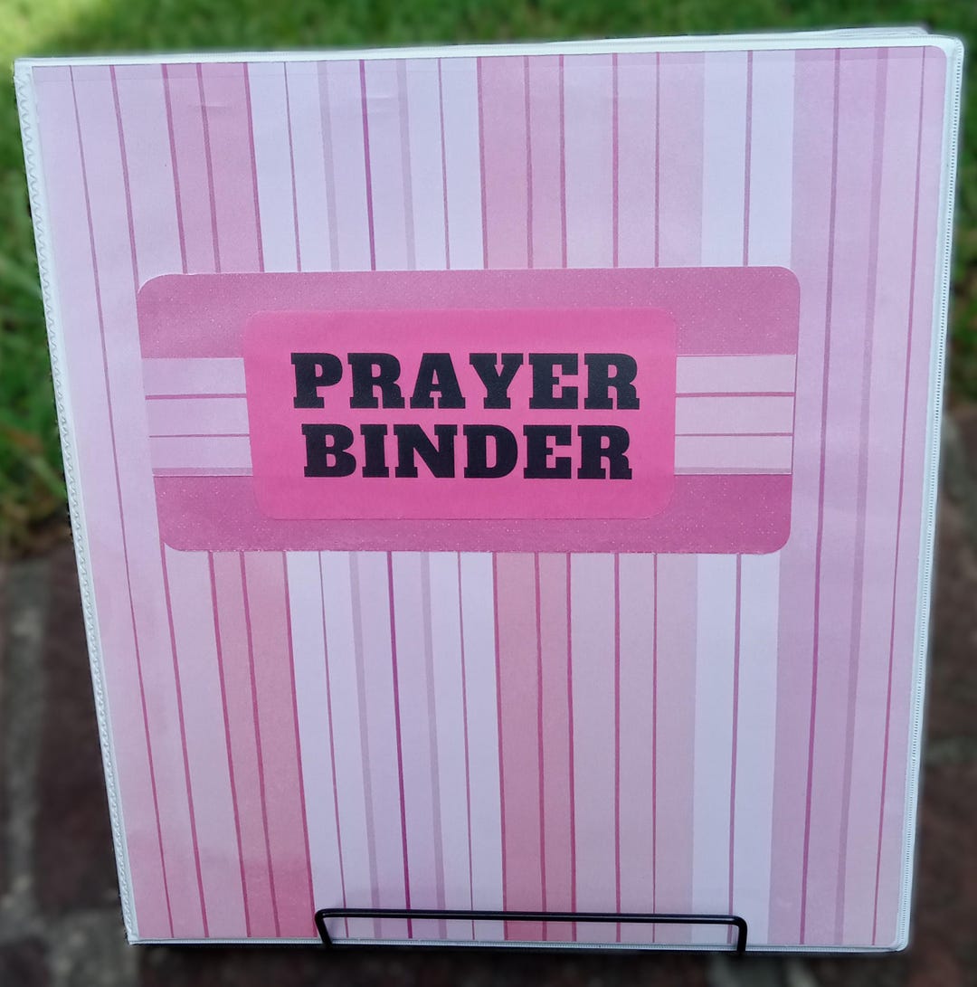 Prayer Binder, War Binder, Faith Binder - Etsy