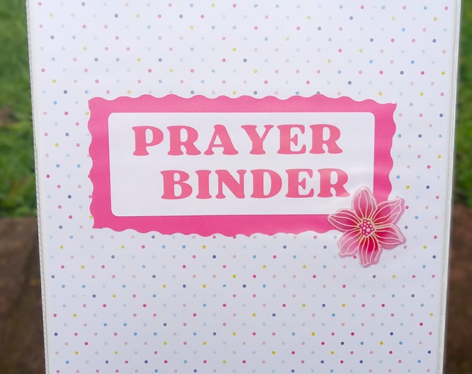 Prayer Binder, War Binder, Faith Journal, Bible Study Journal - Etsy