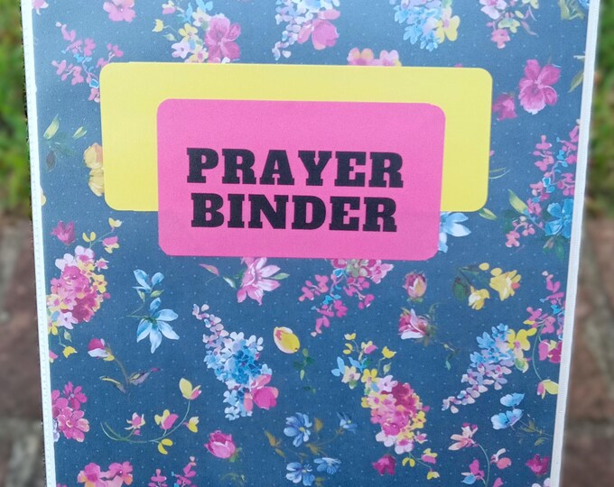 Prayer Binder, War Binder, Faith Binder - Etsy