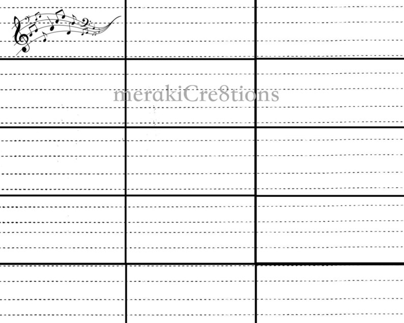 Musical Notes Silhouette, Music Notes Vector Bundle, 300 Dpi, SVG, PNG ...