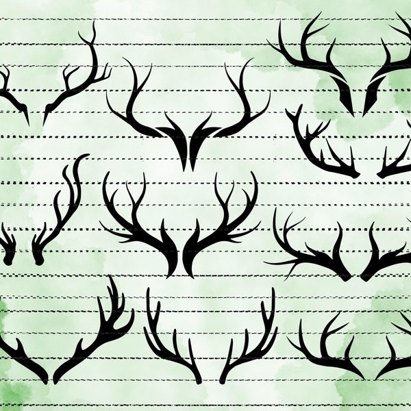 Deer Horns - Etsy