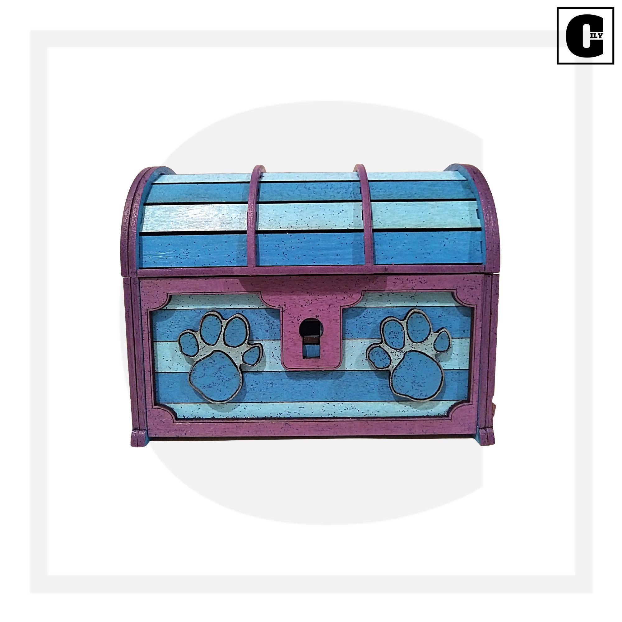 Hidden Treasures blues Clues Themed Handmade Keepsake Box - Etsy