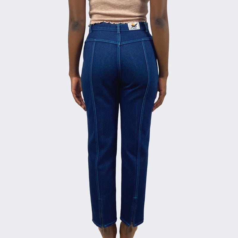 Jeans With M on Back Pocket - Etsy