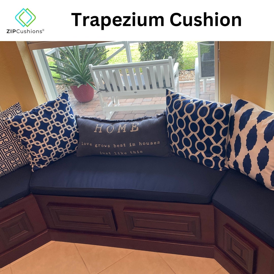 Custom Size Trapezium Cushion , Window Cushion , Fast Free Ship - Etsy