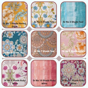 Floral Print Fabrics, Sandstone Texture. Simpson Velvet Feel, Seamless ...