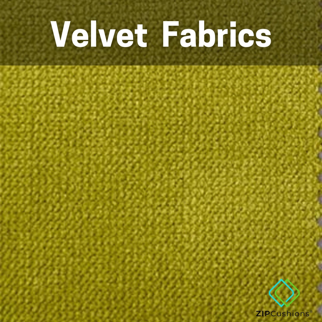 60+ Solid Velvet Fabrics, Velvet Finish, Sturdy Velvets, 100% Polyester ...