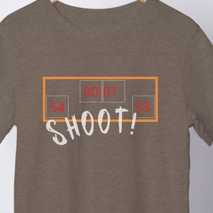 SHOOT Men's and Women's Basketball T Shirt Shot - Etsy