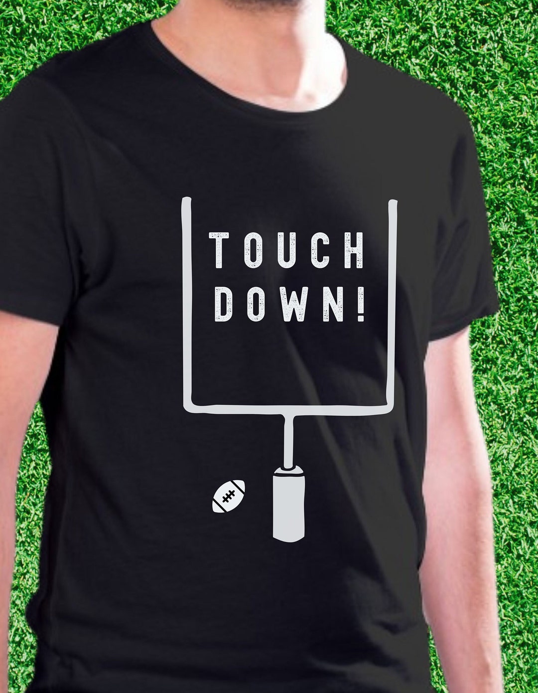 TOUCHDOWN Goal Post Tee Football Ts Field Goal T-shirt - Etsy