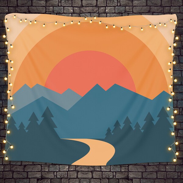 Mountain Tapestry - Etsy Canada