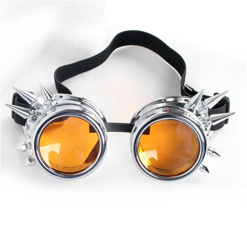 Steampunk Vintage Goggles,cosplay Goth Party Accessories,halloween Punk ...