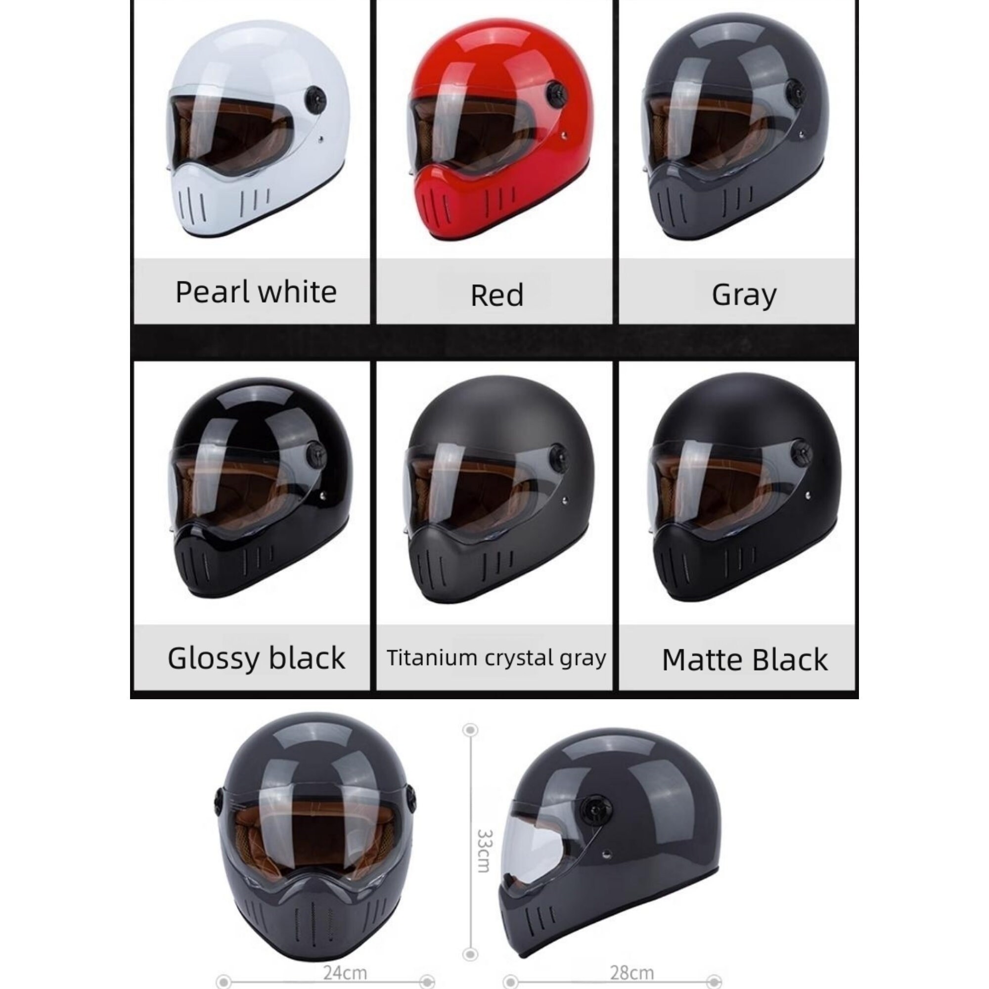 Full Helmet for Vintage Motorcycle Harley Motorcycle Helmet - Etsy