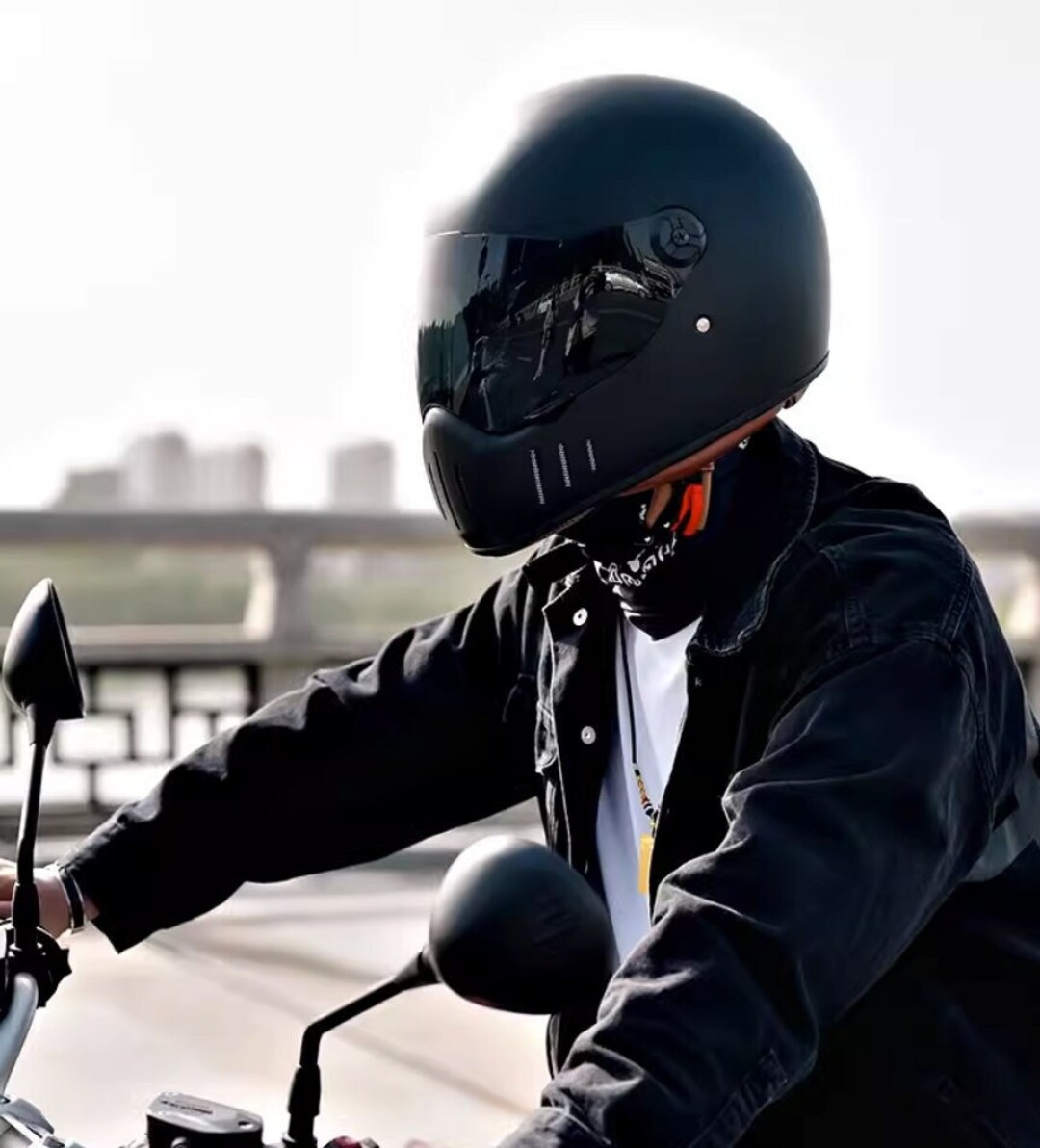 Full Helmet for Vintage Motorcycle Harley Motorcycle Helmet - Etsy