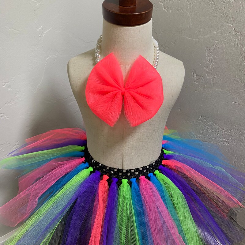 Neon Pink Skirt - Etsy