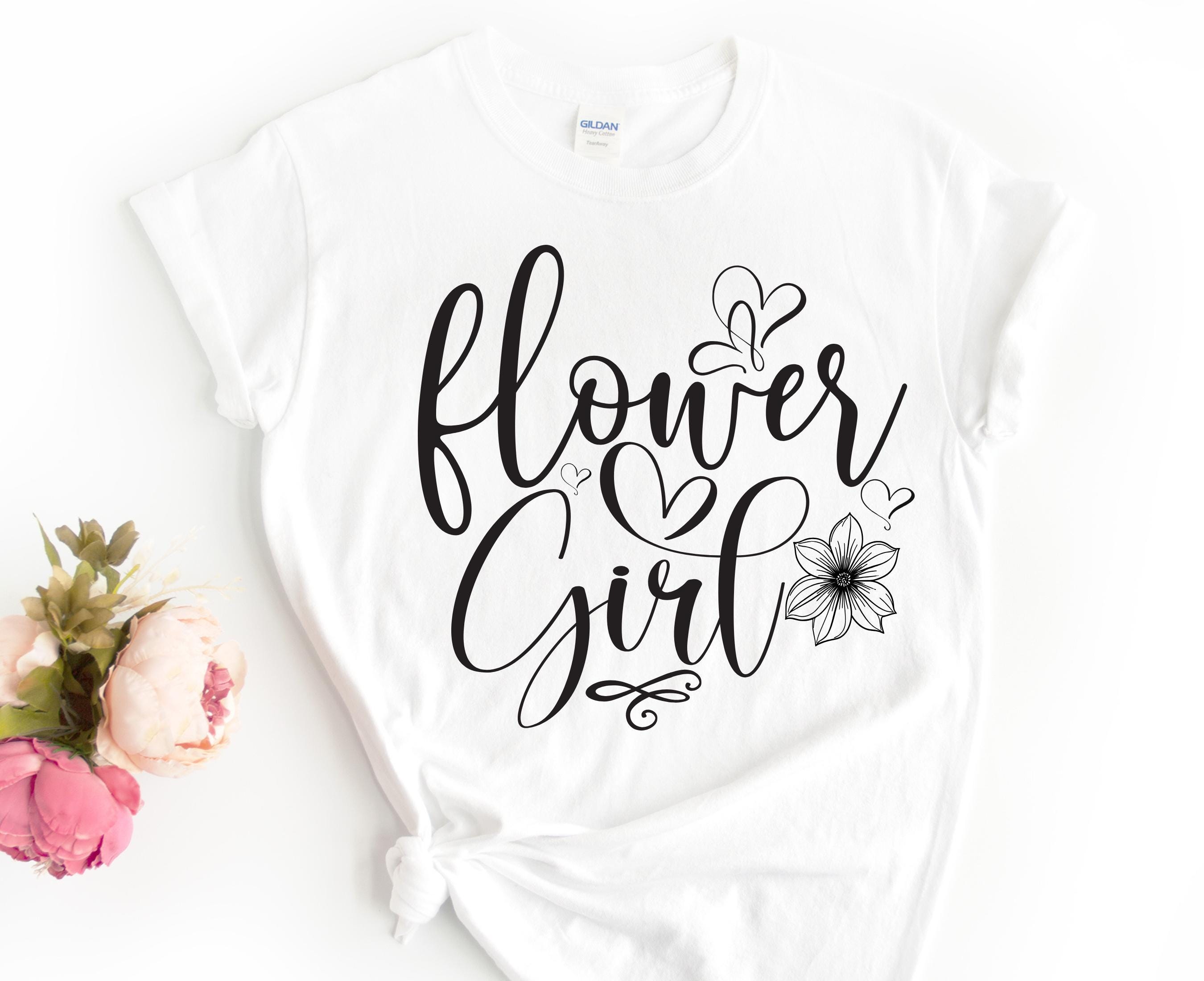 Flower Girl SVG, Bride Wedding Cut File (digital Download) - Etsy