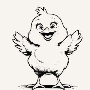 Chick SVG Bundle, Farm Animal Clipart (digital Download - Etsy