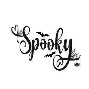 Spooky Svg Halloween Svg, Halloween Shirt Svg, Funny Halloween Design ...