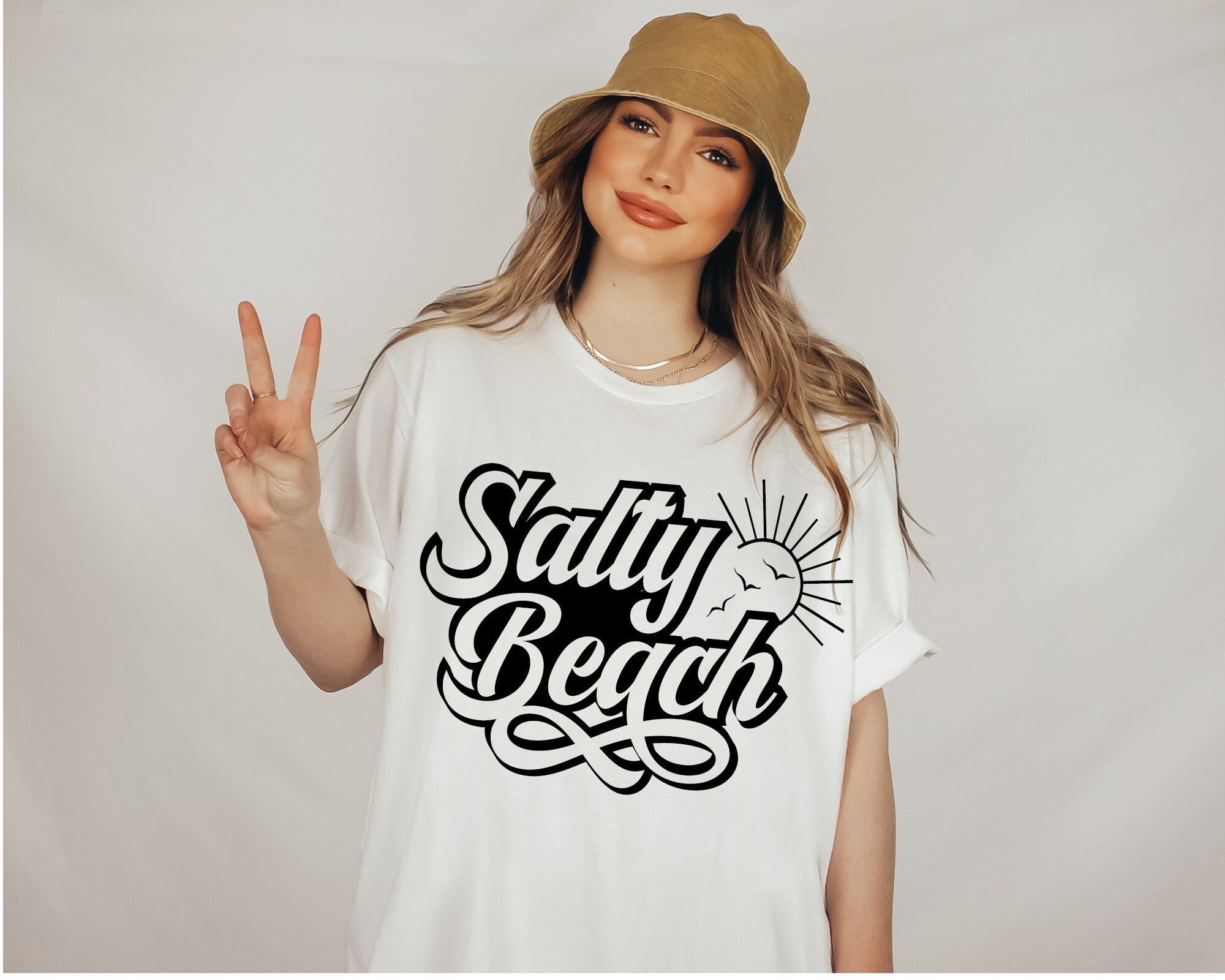 Salty Beach Please Svg / Summertime Svg / Beach Shirts Svg/ - Etsy