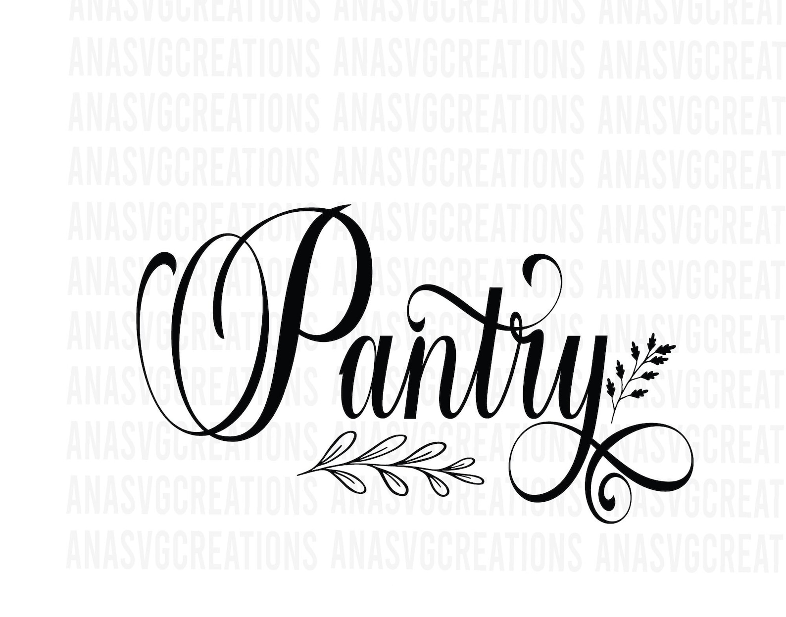 Pantry Svg, Pantry Sign Svg Farmhouse Sign Svg, Home Decor Svg Glow ...