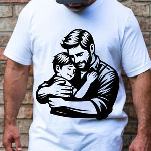 Father and Son Svg, Dad and Son Svg, Father and Child Svg, Parents Svg ...