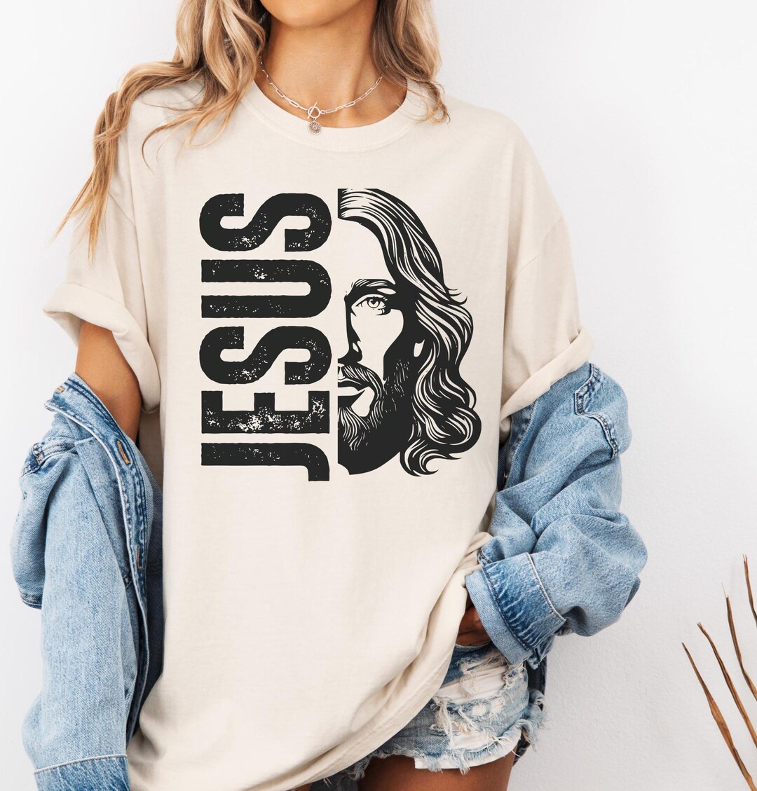 Jesus PNG Christiane Png Gifts Religious Shirt PNG , Shirt Design Png ...