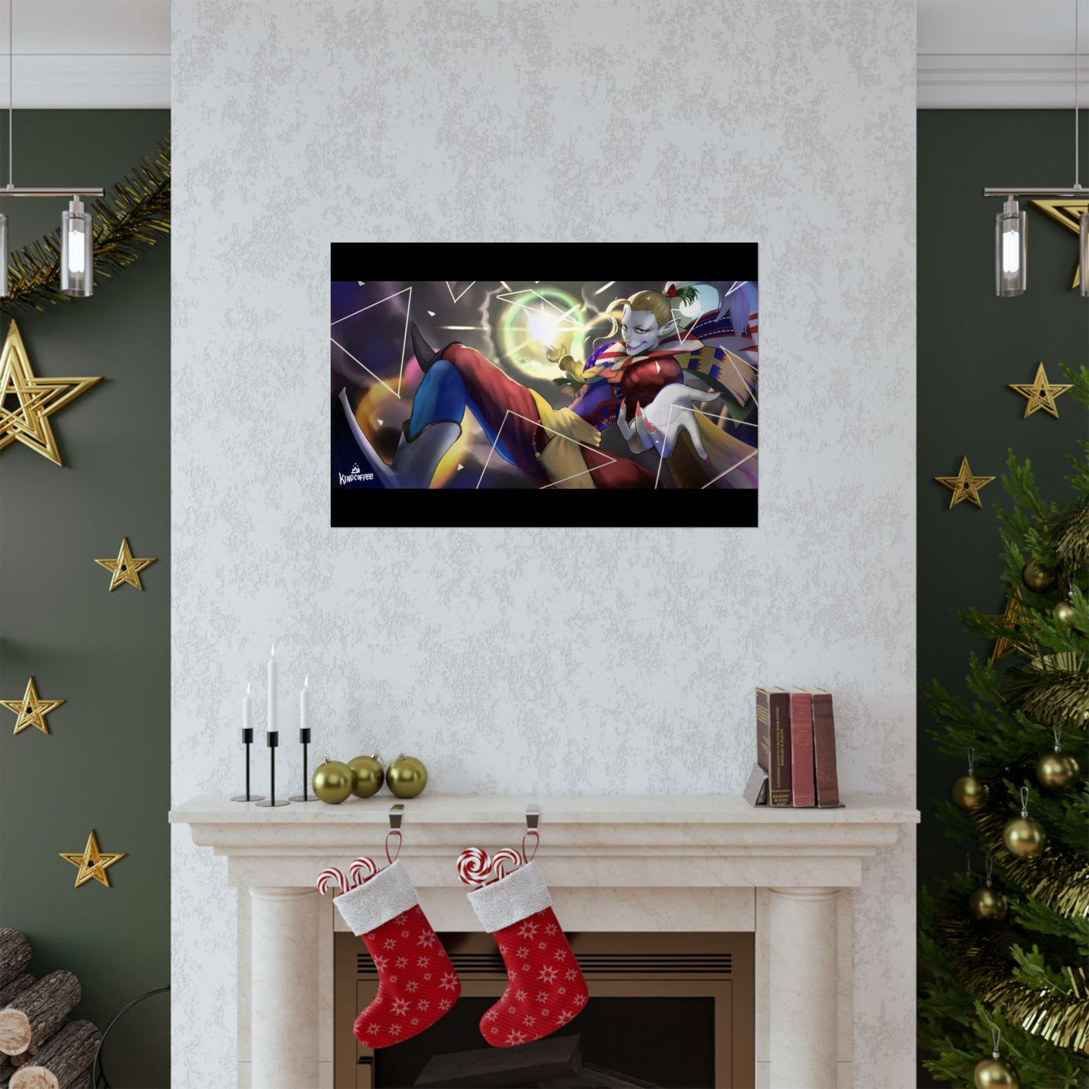 Kefka FF6 Fanart Poster - Etsy