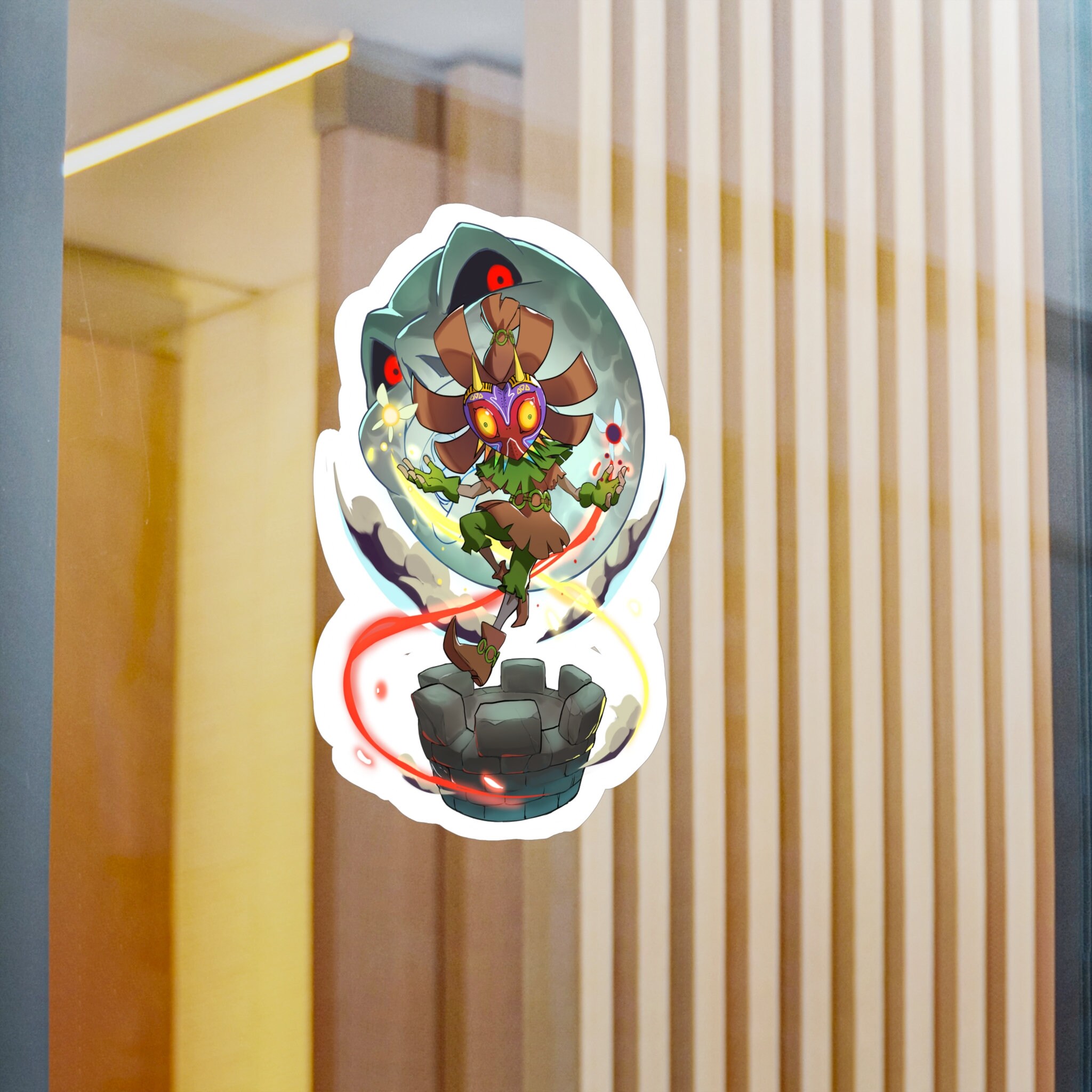 Skull Kid Decal Sticker - Etsy