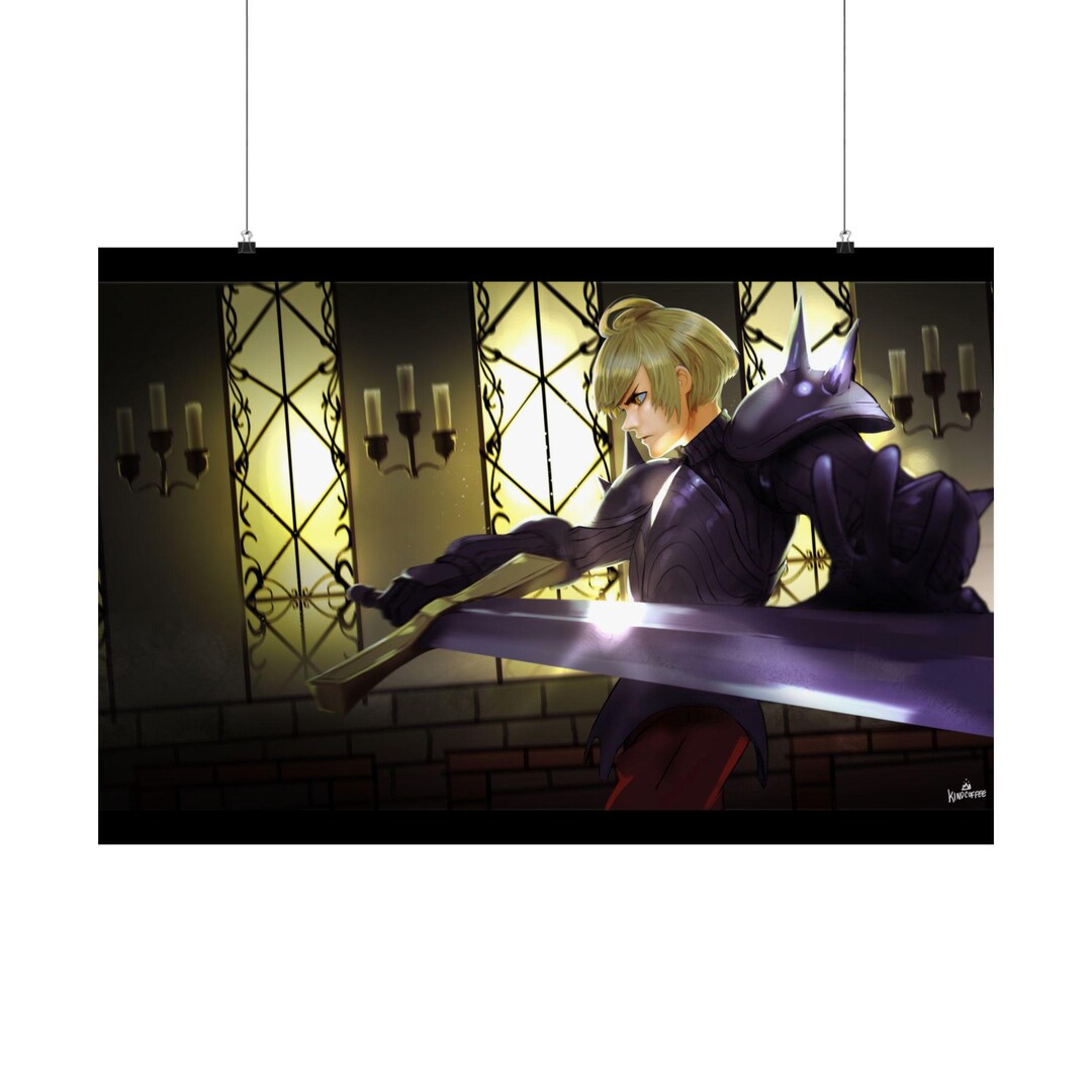 Ramza FFT Fanart Poster - Etsy