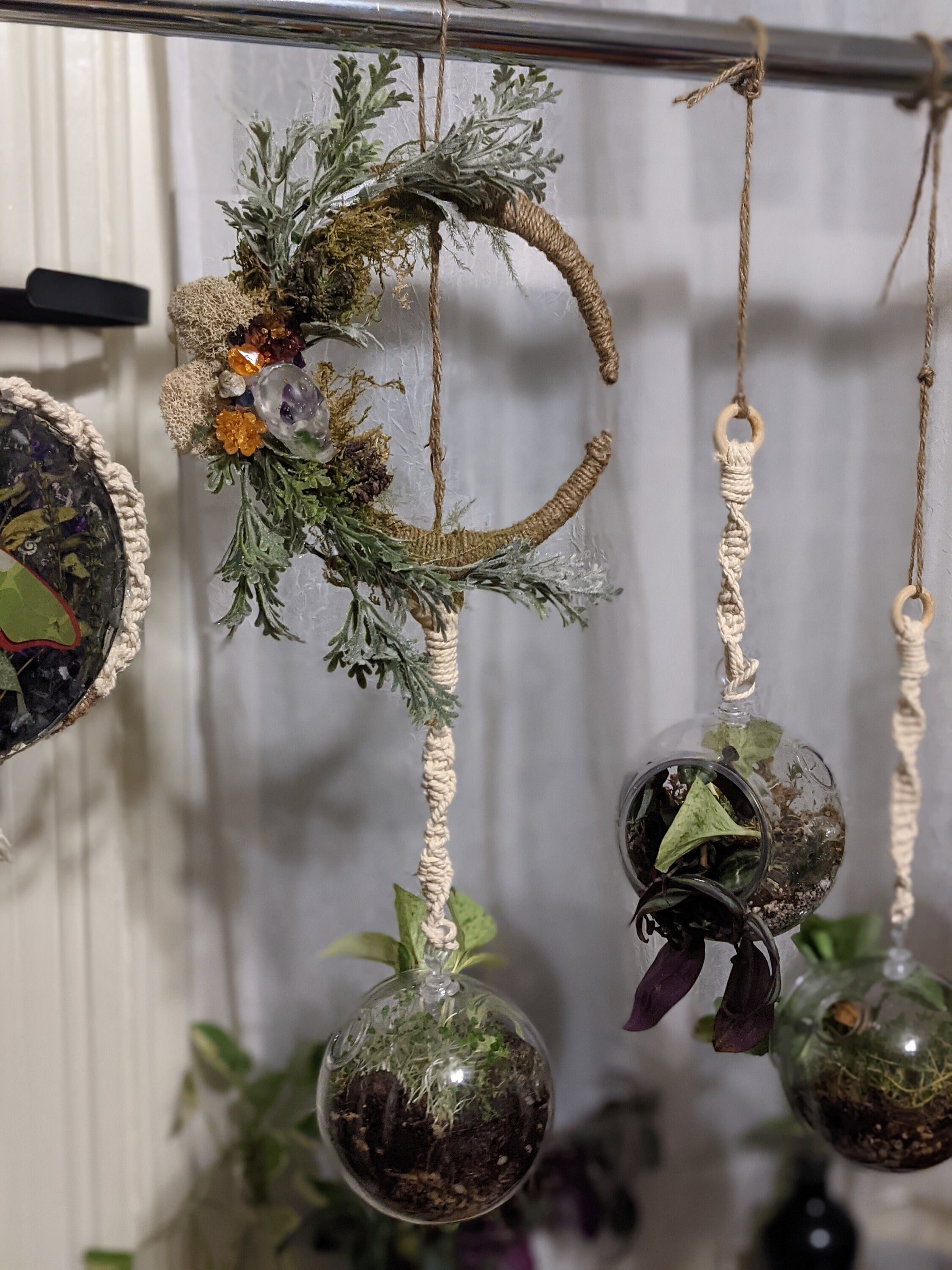 Crescent Moon Wreath - Etsy