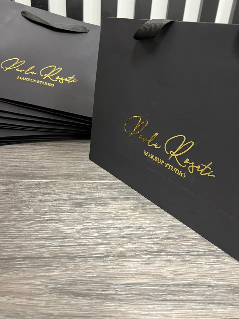 Personalized Custom Gift Bag | Birthday | Bridesmaid | Wedding Gift Bag ...