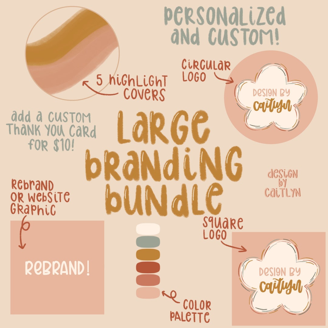 Large Branding Bundle - Etsy