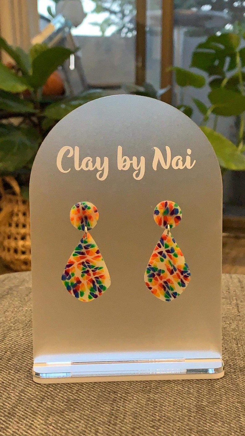 Business Earring Stand SVG Files for Laser Cutting INSTANT DOWNLOAD - Etsy