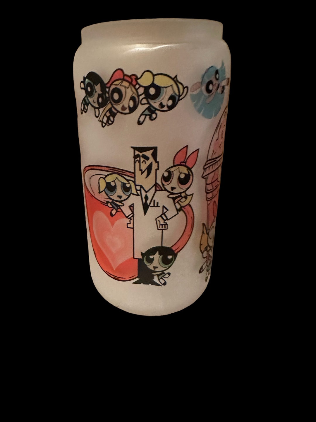 Puff Girls 16oz Libby Jar - Etsy