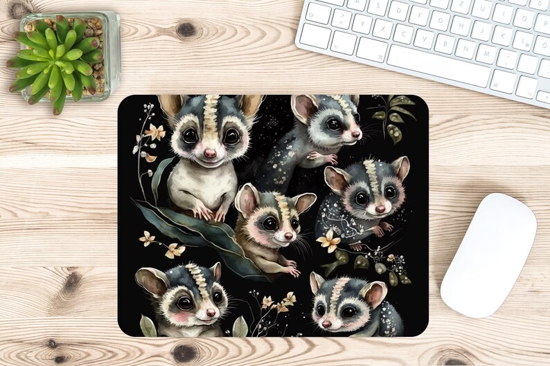 Sugar Glider Mouse Pad - Etsy