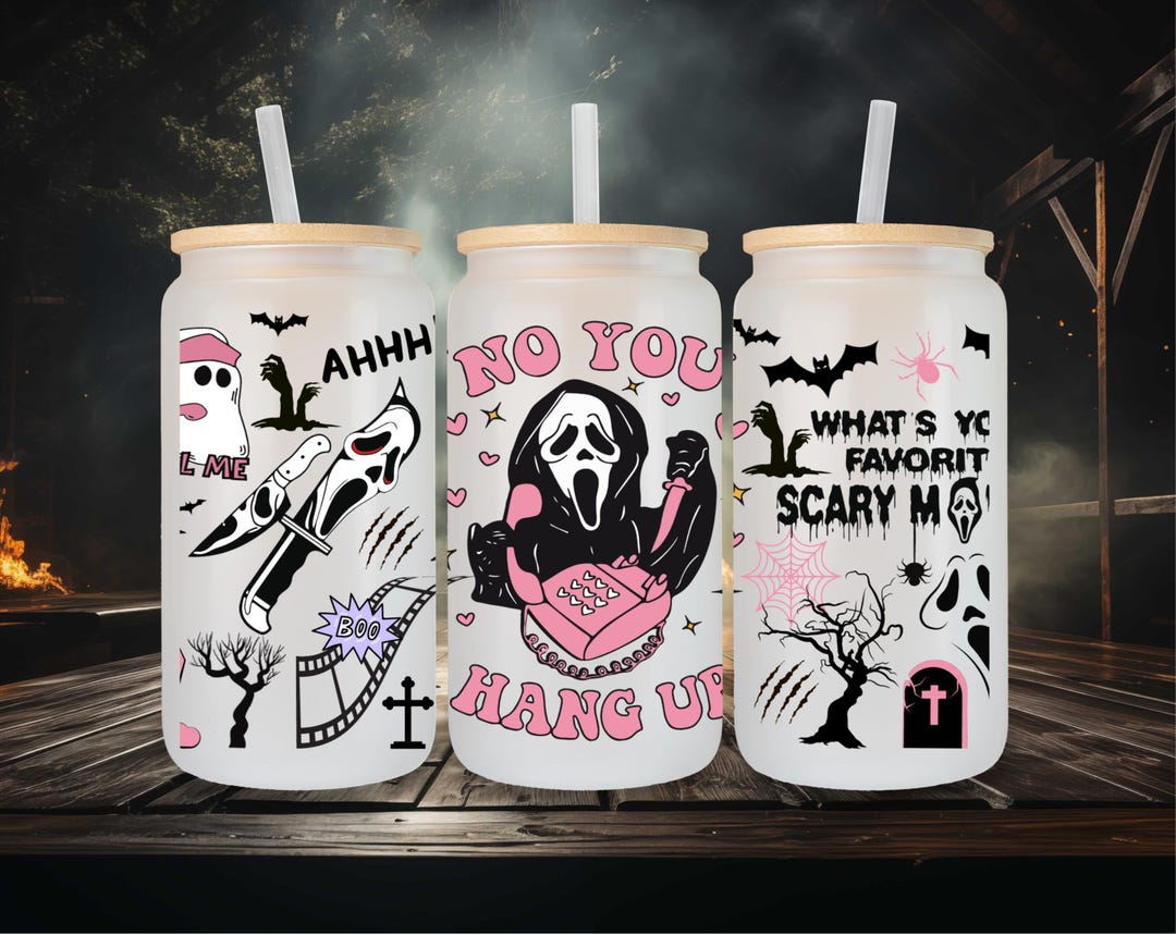 16oz Scream Libbey Glass - Etsy