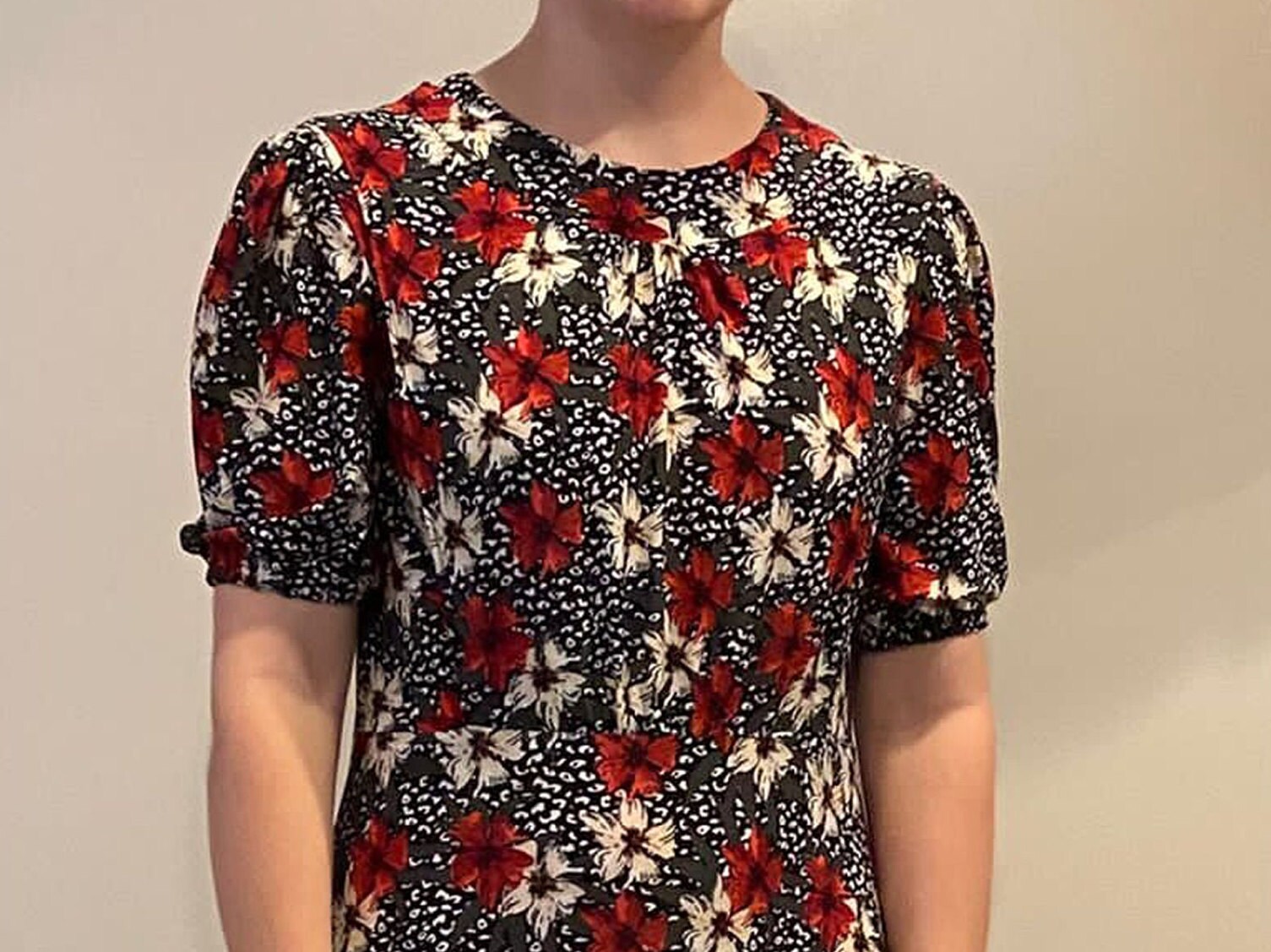 Round Yoke Dress Pattern Add-on Women's Modest Dress, Cape Dress Knit ...