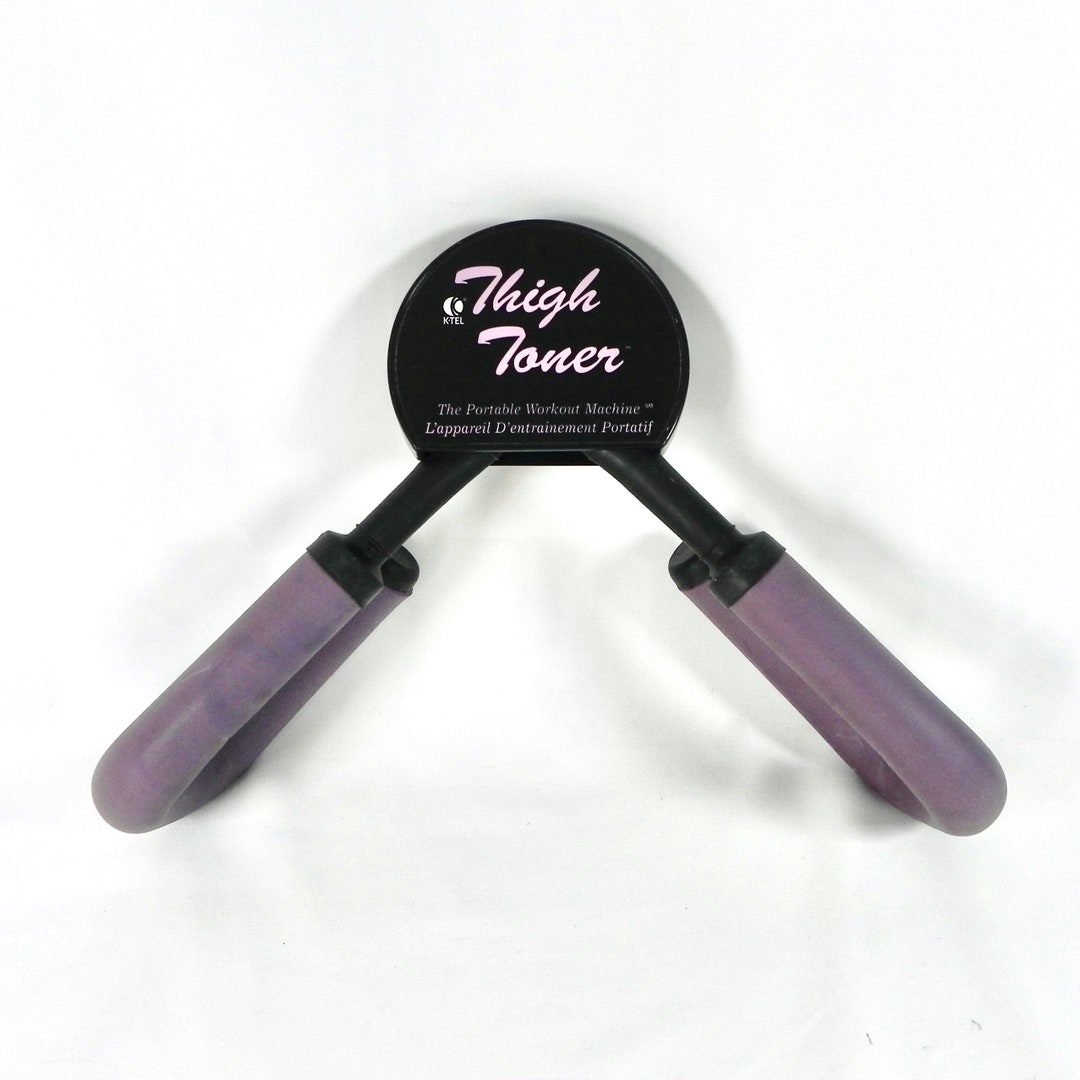 K-tel Thigh Toner 1991 | Portable Workout Machine | Vintage Exercise ...