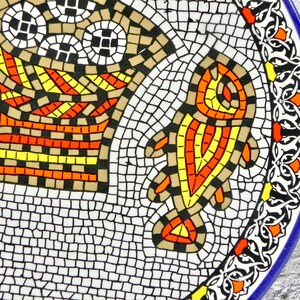 Decorative Mosaic Plate | Wall Plate Home Decor | Mediterranean ...