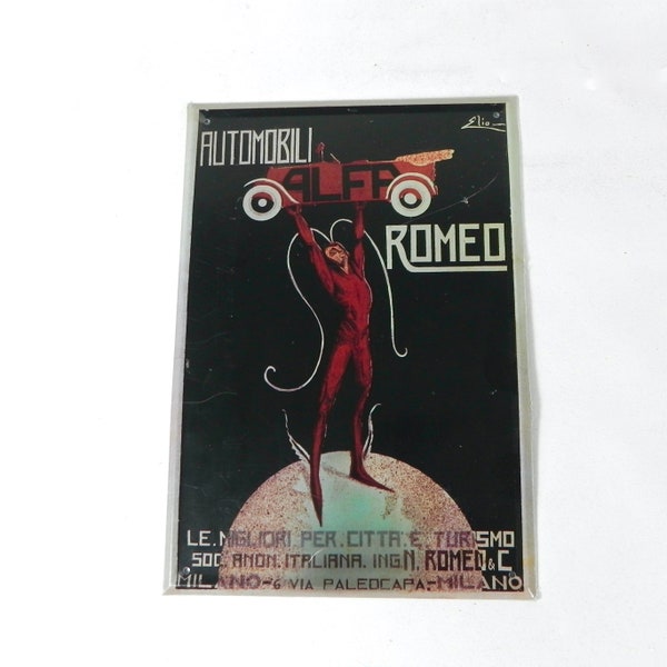 Vintage Alfa Romeo Sign - Etsy