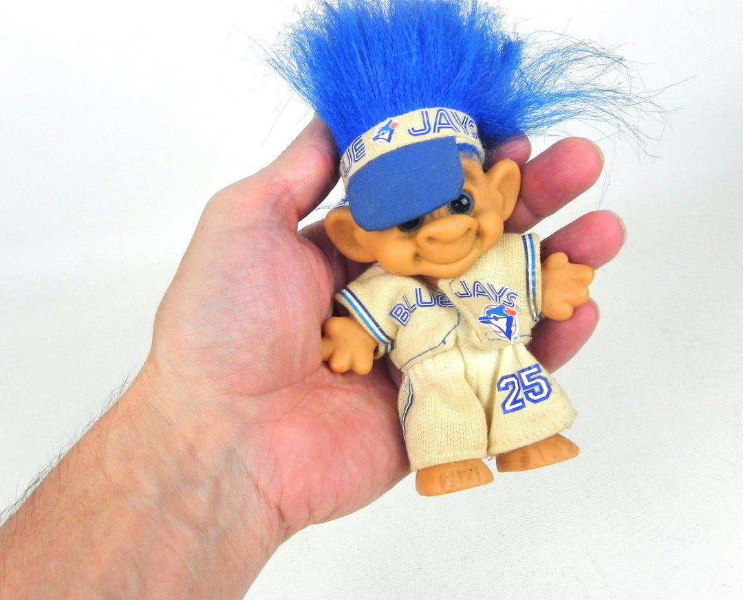 Toronto Blue Jays Troll Doll | 1992 World Series #25 Troll With Blue ...
