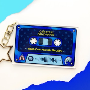 The Greatest Showman Musical Movie Inspired Keychain - Custom Acrylic ...