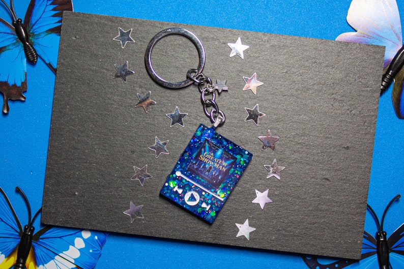 The Greatest Showman Resin Keychain - Broadway Keychain - Music Player ...