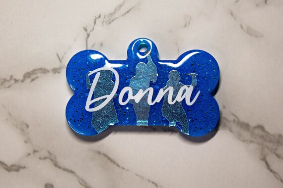 Mamma Mia Musical Dog Tag Name Plate Dog Name - Etsy