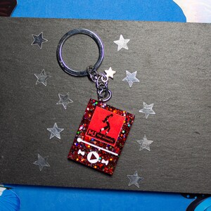 MJ the Musical Resin Keychain Broadway Keychain Music Player Keychain ...